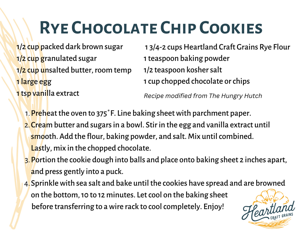 Rye Chocolate Chip Cookie Gift Bundle – Heartland Craft Grains