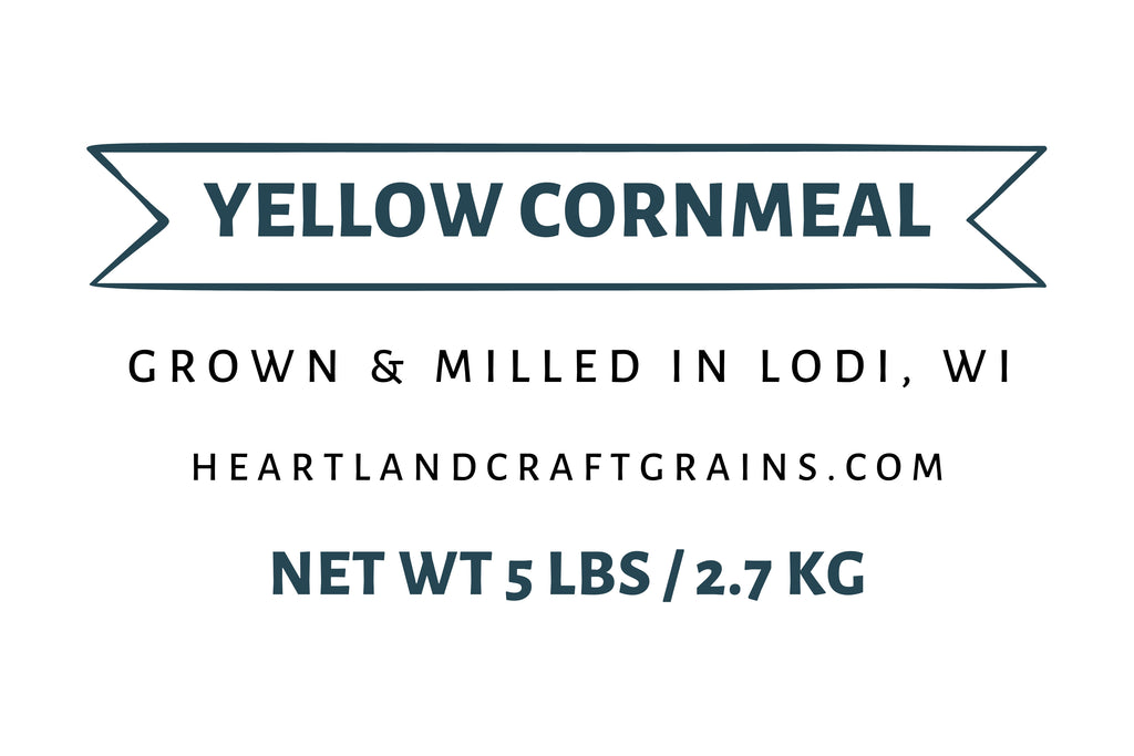 Yellow Cornmeal – Heartland Craft Grains